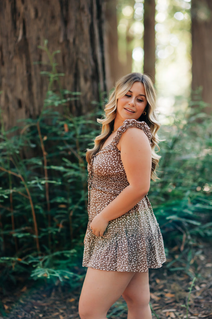 Lexi | Senior Session In The Beautiful Northern California Forest - scoutdenatale.com